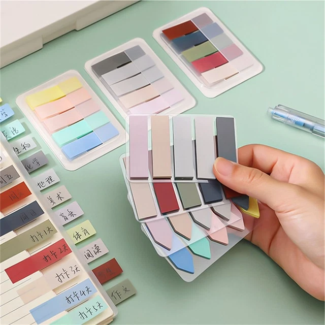 SUPPLIES LABEL KEY Points Sticky Notes Paster Sticker Memo Pad Index ...