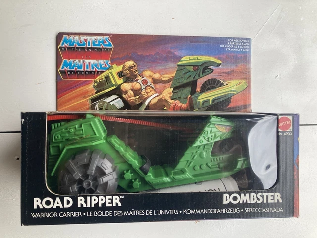 MATTEL MASTERS OF The Universe Road Ripper Bombster Maitres De L ...