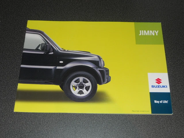 SUZUKI JIMNY BROCHURE catalogue documentation prospectus édition 02/ ...