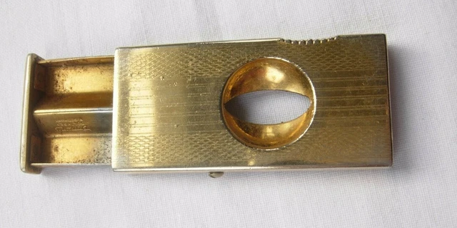 DONATUS CIGAR CUTTER Solingen W Germany TARMAC - safety mechanism £25. ...