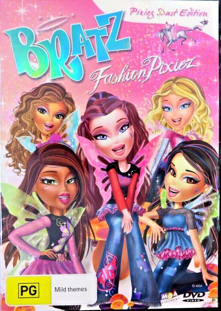BRATZ FASHION PIXIEZ (DVD, 2007) Region 4 PAL Family Children PG Rated ...