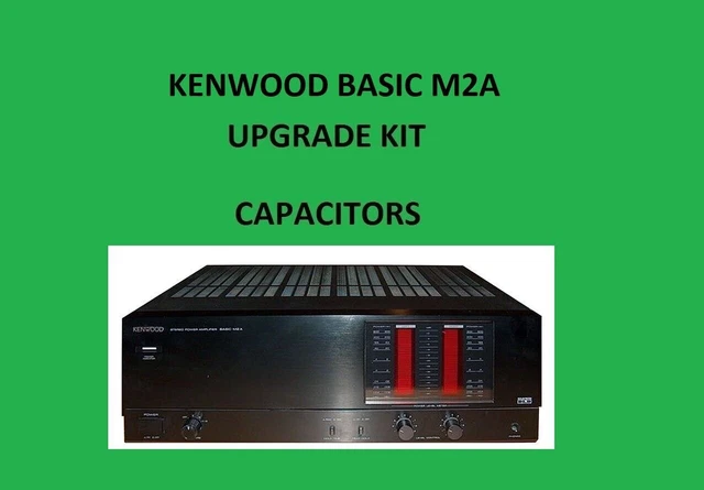 POWER AMPLIFIER KENWOOD BASIC M2A Repair KIT - all capacitors £58.04 - PicClick UK