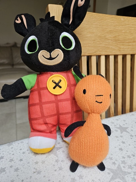 CBEEBIES TALKING BING And Flop Soft Plush Cuddly Toys £2.95 - PicClick UK