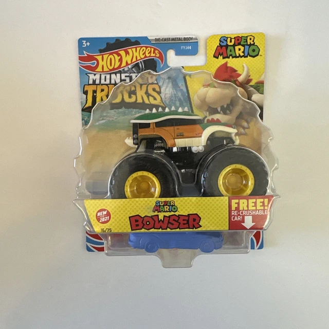 HOT WHEELS MONSTER Trucks - SUPER MARIO BROS. - BOWSER EUR 10,43 ...