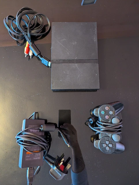 PLAYSTATION 2 - Slim Charcoal Black Console (SCPH-79003CB) £49.99 ...