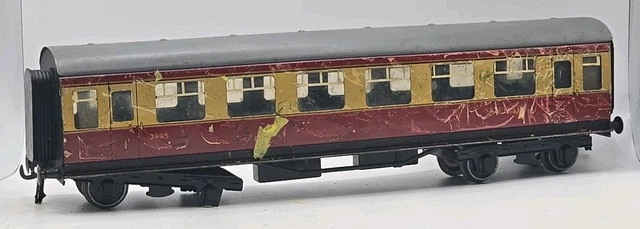 BASSETT-LOWKE O GAUGE BR All 1st Red & Cream Corridor Coach 3995 ...
