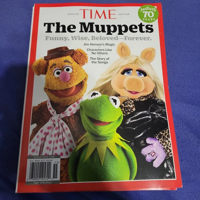 THE MUPPETS: TIME Magazine 2025 ~ Jim Henson ~ 70 Years Miss Piggy ...
