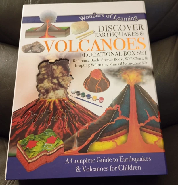 VOLCANO EXPERIMENT DISCOVER Earthquakes & Volcanoes Erupting ...