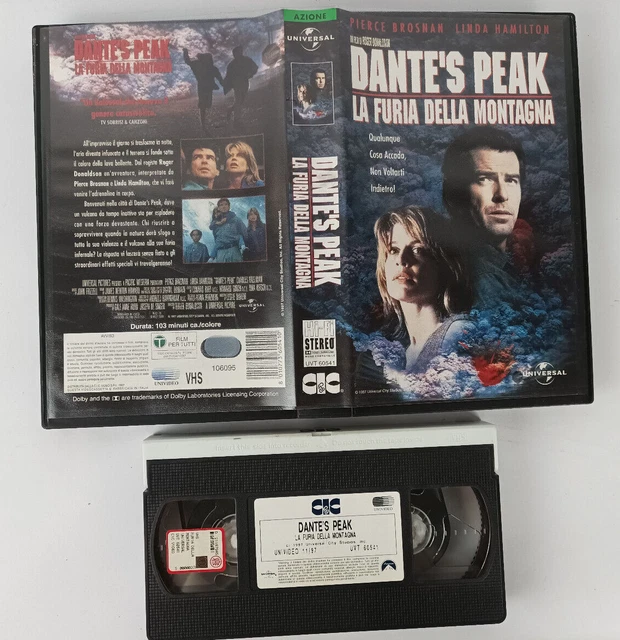 PIERCE BROSNAN DANTE'S PEAK Linda Hamilton JAPAN VHS Japanese VOLCANO ...