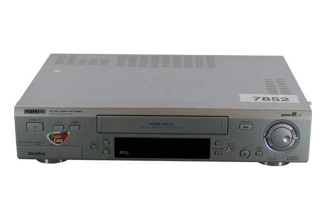 PHILIPS VR1200/02 | Super VHS E Videoregistratore EUR 199,99 - PicClick IT