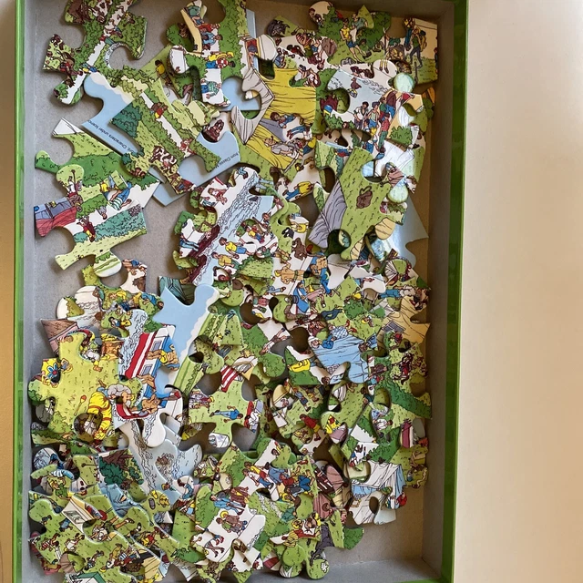 DOVE SI TROVA Wally? Puzzle Puzzle da 100 pezzi - Il campeggio completo ...