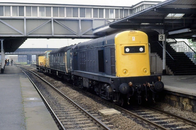 BRITISH RAIL CLASS 20 engineers train Rotherham South Yorks Rail Photo ...