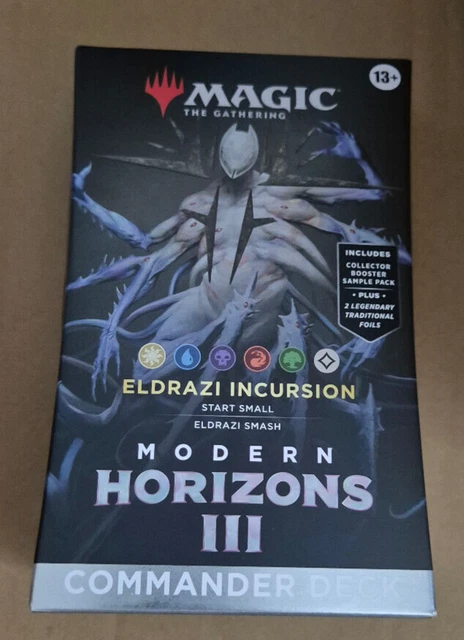 MTG MODERN HORIZONS 3 Eldrazi Incursion Commander Deck Magic The Gathering EUR 103,36 - PicClick FR