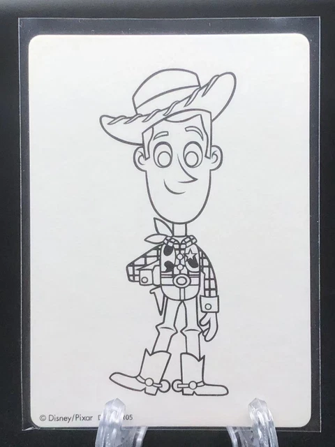 WOODY 2023 CARD.FUN Disney 100 Years Of Wonder Joyful Case Hit Sketch 1 ...