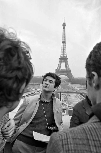 ACTOR JEAN CLAUDE Brialy at filming of the TV movie Anna directed - Old ...