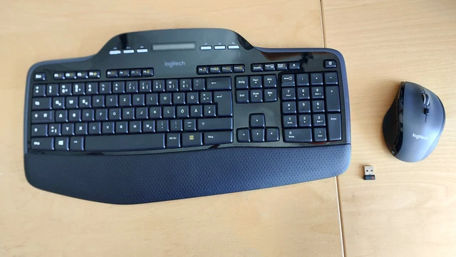 LOGITECH MK710 KABELLOSES Tastatur-Maus-Set, Deutsches QWERTZ-Layout ...