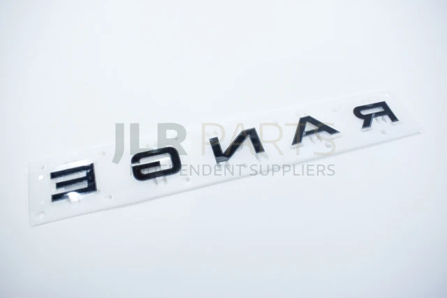 RANGE ROVER VELAR Rear Name Plate 'RANGE' Atlas LR173886 Genuine New £ ...