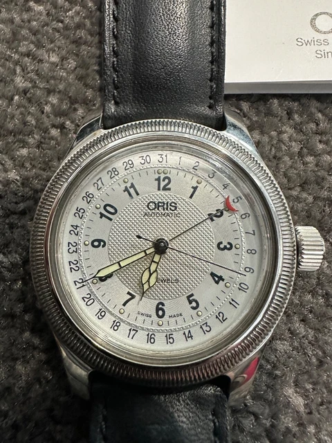 ORIS BIG CROWN Original, display back,Reference 654 7503 40 81 EUR 786 ...