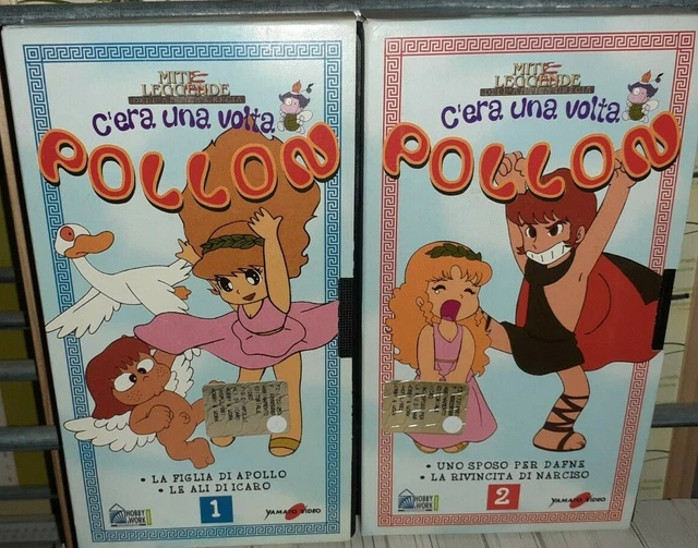 80'S ANIME ANIME TV SERIES VHS LOT,POLLON 1,2,3,5,6 Greek Myths,eros ...