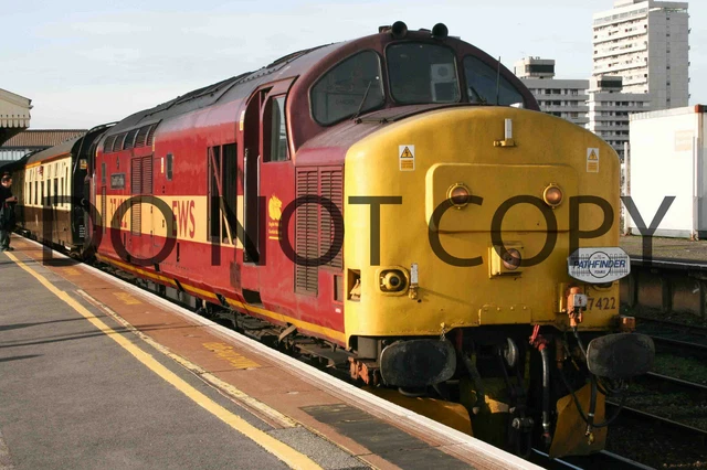 UK RAILWAY PHOTOGRAPH Of Class 37 37422 Rm37-1301 £1.70 - PicClick UK