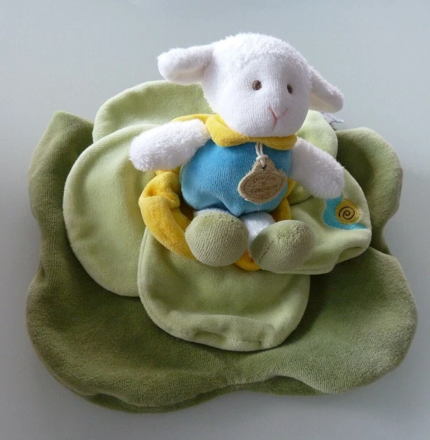 K12. DOUDOU ET COMPAGNIE SIMON LE MOUTON SALADE CHOUX VERT BLEU ...