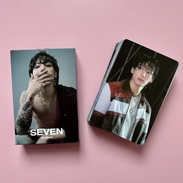 BTS JUNGKOOK SEVEN MV & promo lomo photocards set. JK 2023 solo single ...