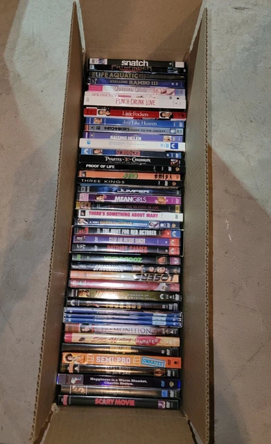 BULK DVD LOT of 35+ DVDs - Wholesale - Assorted Genres, Movies & TV ...