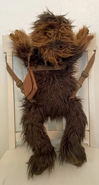 STAR WARS CHEWBACCA Chewy Full Body 24” Plush Backpack Wookie Bag £36. ...