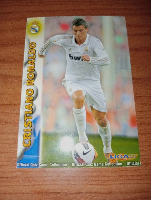 CRISTIANO RONALDO 45 -Real Madrid- Mundicromo Fichas La Liga Quiz 2011 ...