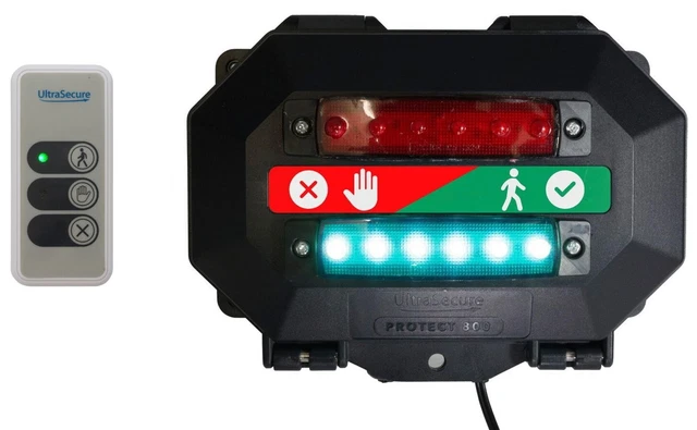WIRELESS DOOR ENTRY Traffic Light Kit with a Intelligent Portable ...