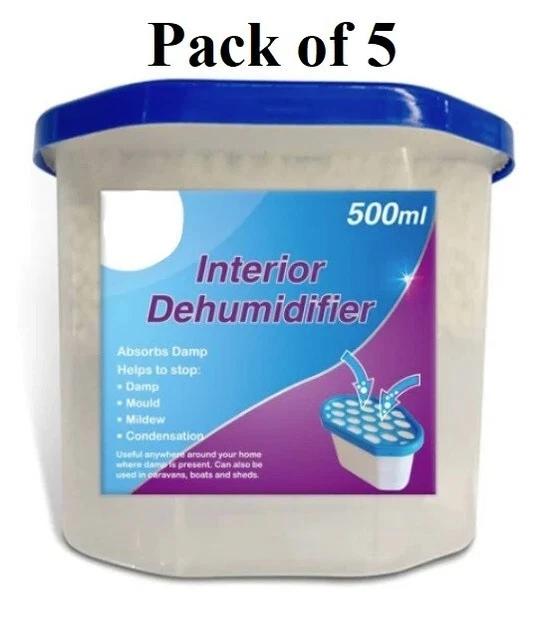 DEHUMIDIFIER CONDENSATION REMOVER Unscented Absorber Room WardrobeDamp ...