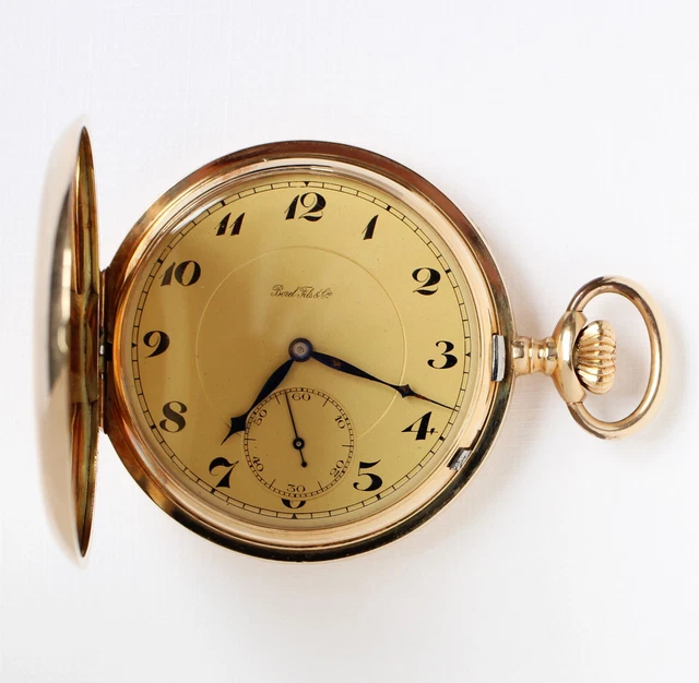 BOREL FILS & Cie Herren Taschenuhr Sprungdeckel 3 Deckel 14 Karat 585 ...