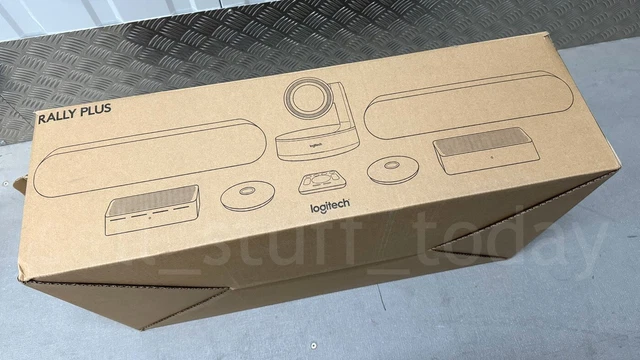 LOGITECH RALLY PLUS Video Conferencing Camera System, Full Set, 960 ...