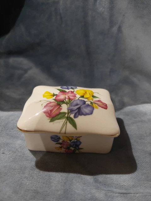 VINTAGE 1930S PALISSY Royal Worcester Spode Ringtons Teas China Trinket ...