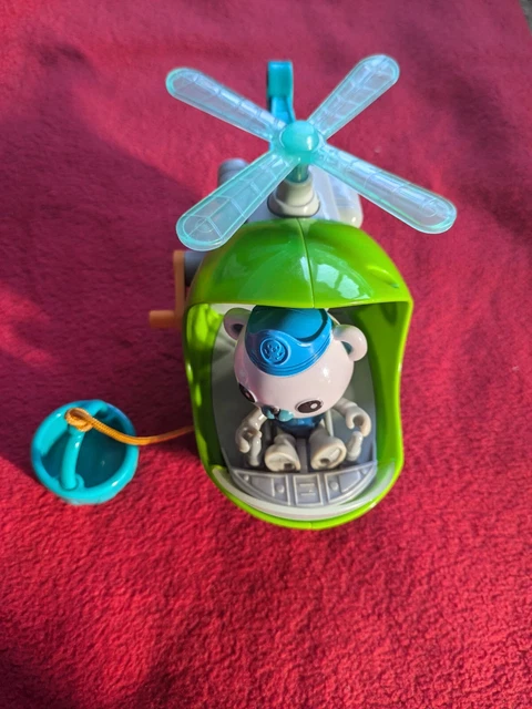 OCTONAUTS GUP H Helicopter Vehicle Playset Captain Barnacles Toy Play ...