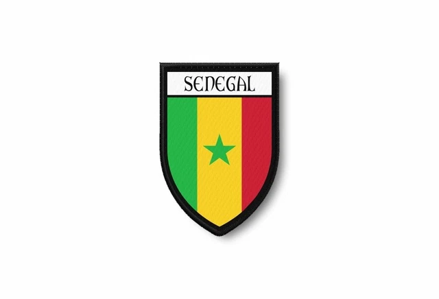 PATCH AUFNÄHER BÜGELBILDER aufbügler wappen flagge flaggen fahne senegal EUR 3,99 - PicClick DE