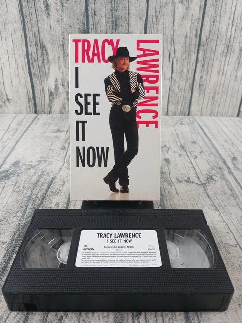 TRACY LAWRENCE - I See It Now (VHS 1994) Country Star - Pre-Owned Good ...