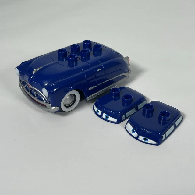 DISNEY PIXAR MEGA Bloks Cars Doc Hudson RARE Building Block Figure £15. ...