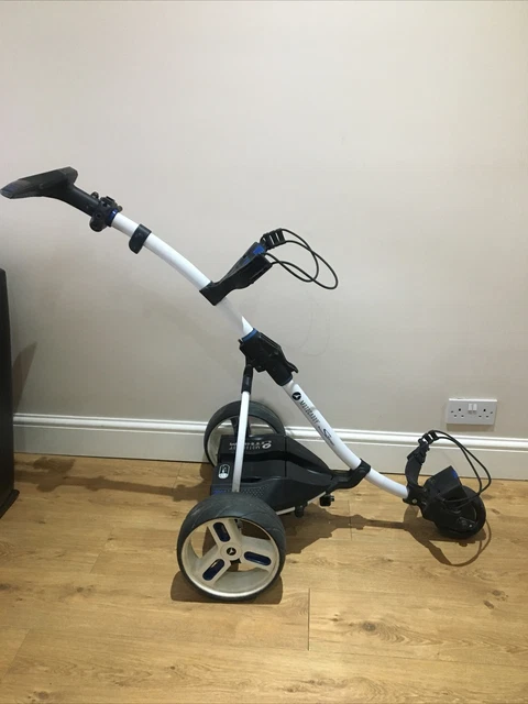 MOTOCADDY S3 PRO Electric Golf Trolley White S18 Lithium Battery ...