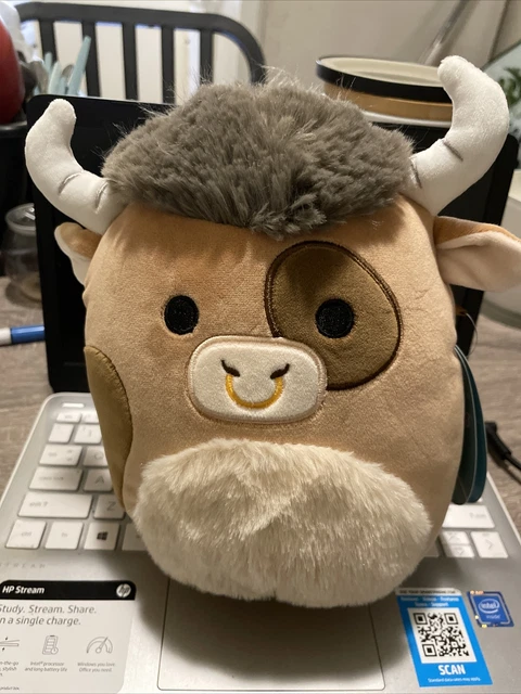 SQUISHMALLOWS SHEP THE Longhorn Highland Cow 7.5” Original Kelly Toy ... SQUISHMALLOWS SHEP THE Longhorn Highland Cow 7.5” Original Kelly Toy ...