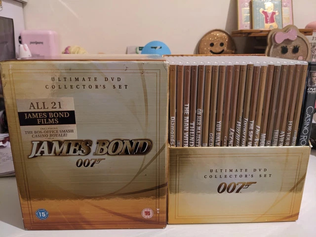 BOND COMPLETE COLLECTION ( Dvd Box Set) 21 Films Including Casino ...