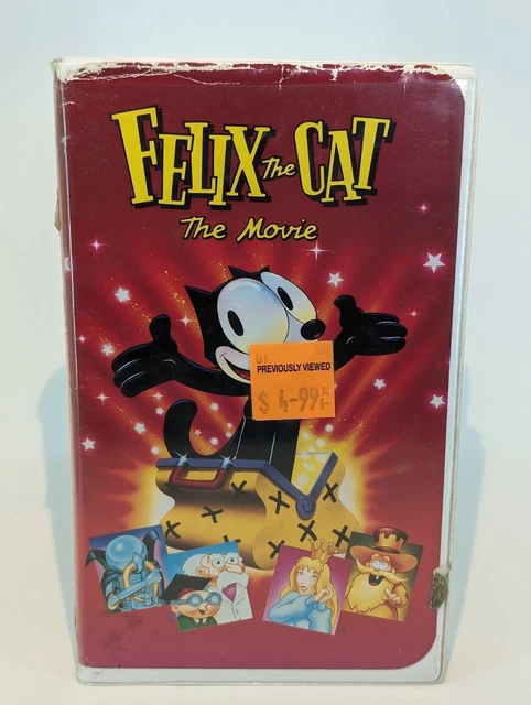 FELIX THE CAT: The Movie VHS - 1994 Clamshell - 1988 $30.00 - PicClick CA