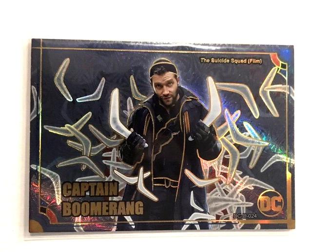 CAPTAIN BOOMERANG DCEU Series 1 Holofoil Premium Card #DC-D-024 £5.63 ...