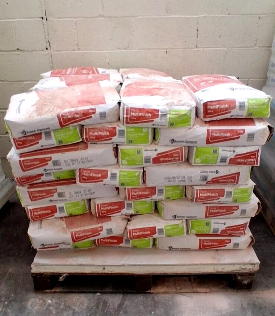 BRITISH GYPSUM THISTLE Multi Finish Plaster Coat 25kg Plasterboard Skim ...