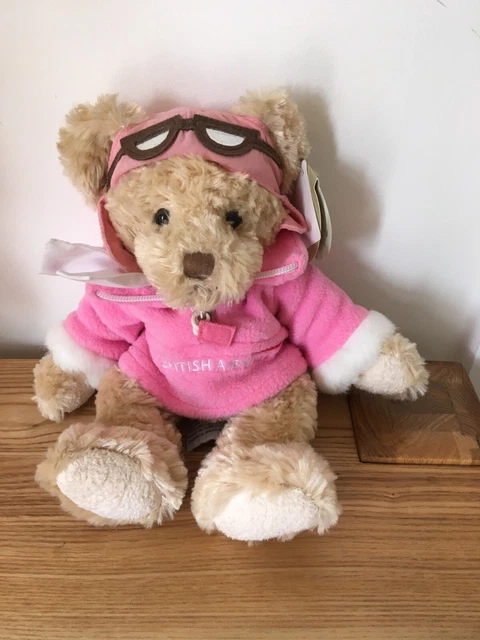 BRITISH AIRWAYS EXCLUSIVE 100 Years of Flight AMY Teddy Bear with Tag ...