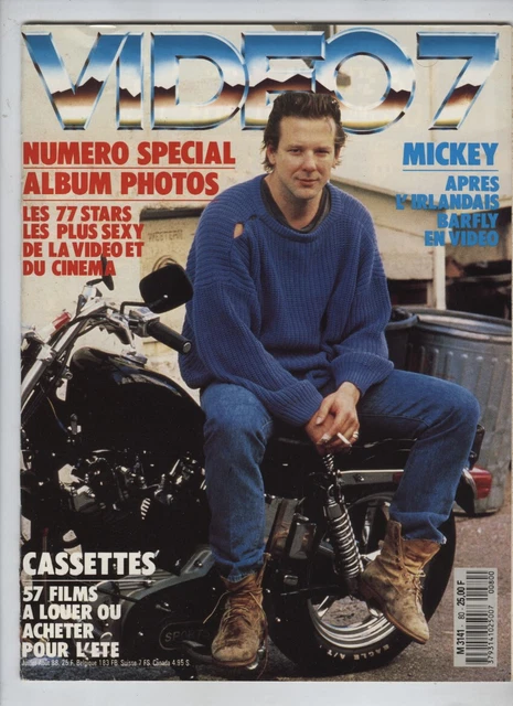 MAGAZINE VIDEO7 N°80-MICKEY Rourke-Sans Le Cahier 2- EUR 5,50 - PicClick FR