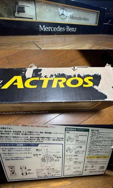 MERCEDES-BENZ BENZ ACTROS Radio-Controlled Trailer With Outer Box £231. ...