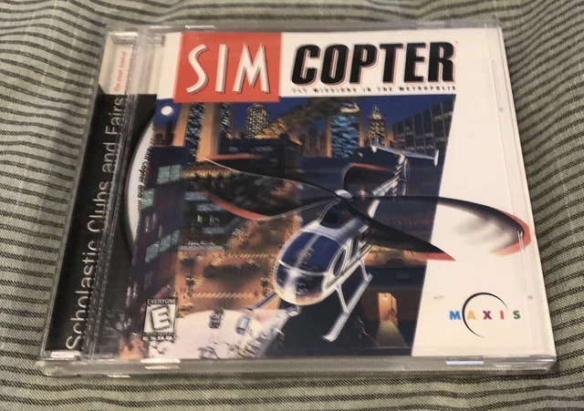 SIM COPTER WINDOWS 95 PC Game Maxis Electronic Arts 1998 $15.99 ...