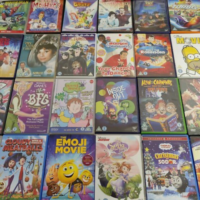 20X CHILDREN'S DVD Bundle. Family, Kids, Job Lot. Disney, DreamWorks, BBC etc... $24.14 ...