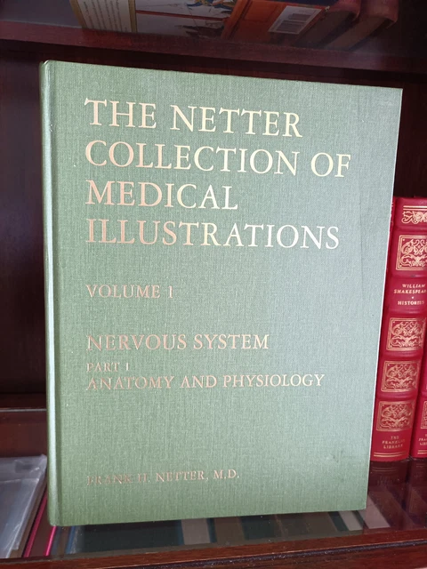 NETTER COLLECTION_NERVOUS SYSTEM: Part I_Anatomy / Physiology_Very Good ...